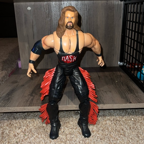 Toys | Vintage Kenvin Nash Nwo Wrestler Jointed Doll Action Figure 1999 ...
